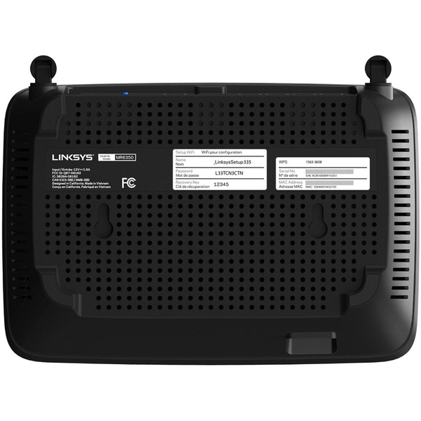Router Inalámbrico Mesh Doble Banda Linksys MR6350 WiFi 5 MU-MIMO