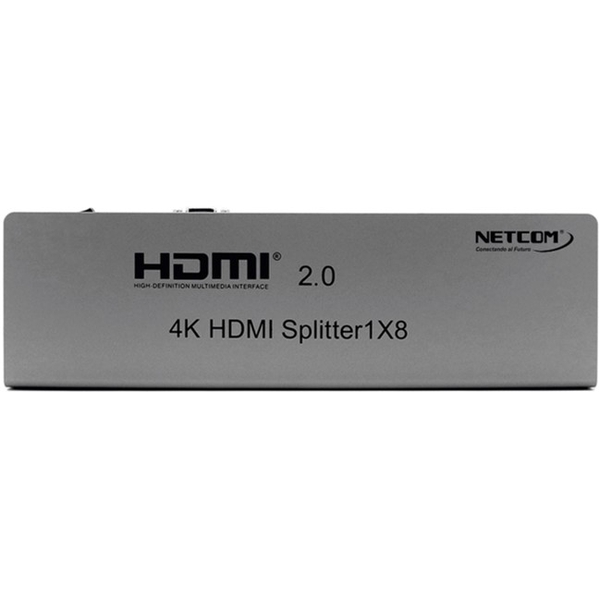 Splitter HDMI 1x8 Netcom v2 4K 60Hz
