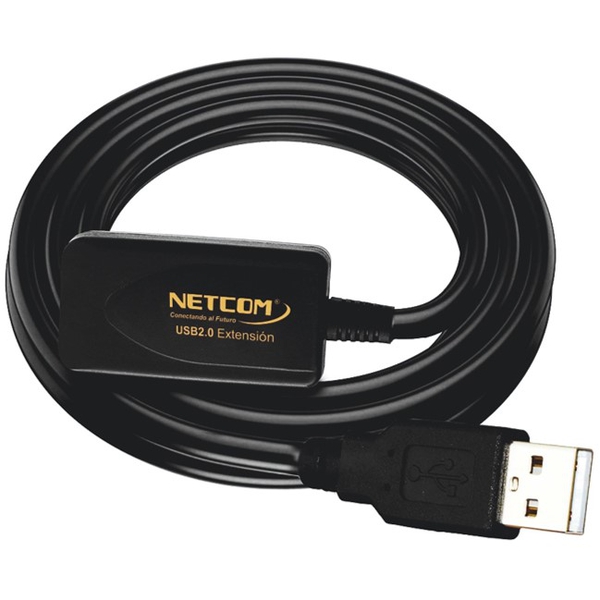 Cable Extensor USB 2.0 Activo Netcom De 15 Metros