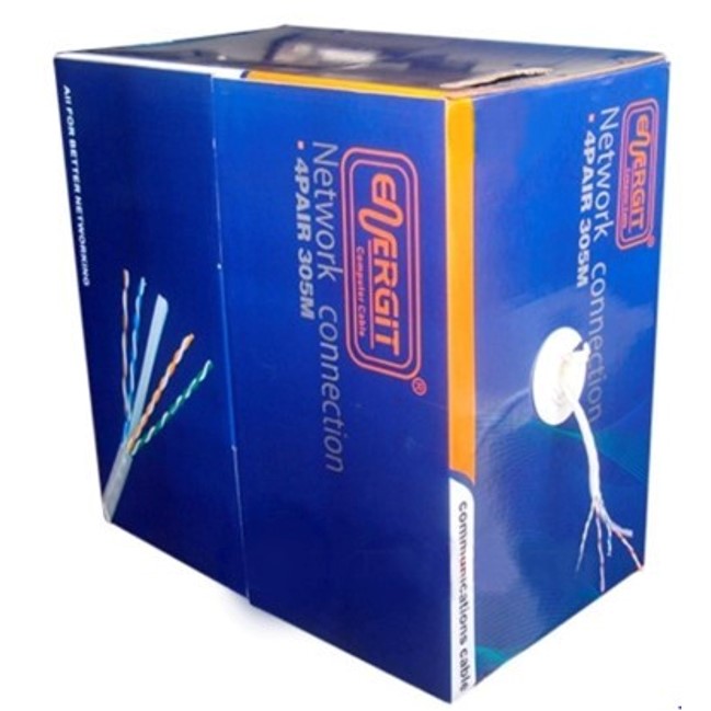 Caja de Cable UTP Cat6 Energit De 305 Metros