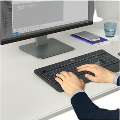 Kit Teclado y Mouse Inalámbrico Logitech MK540 Español