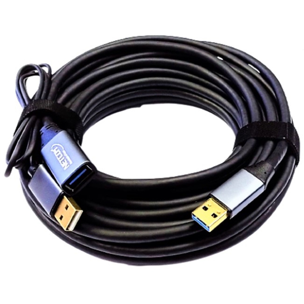 Cable Extensor USB 3.0 Activo 10 Mts Macho a Hembra Netcom