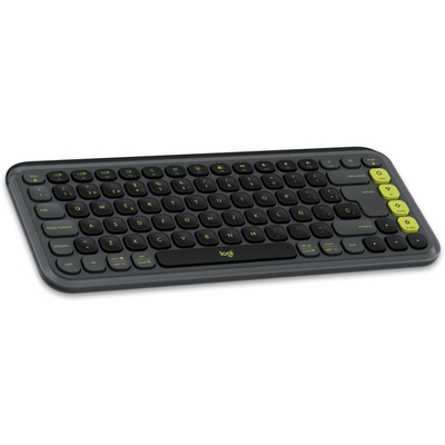 Teclado Logitech y Mouse POP Icon Wireless Bluetooth Graphite Combo