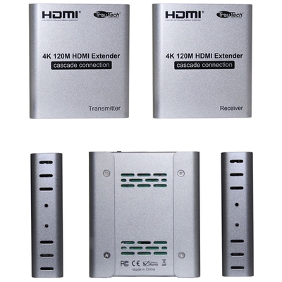 Extensor Activo HDMI vía Ethernet Trautech Full HD De 120 Mts