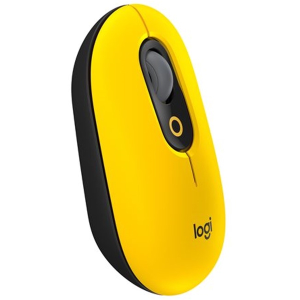 Mouse Inalámbrico Logitech POP Bluetooth Amarillo